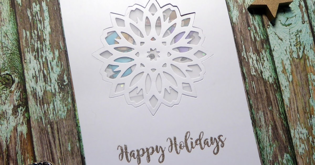 Little Art Cottage: Snowflake Window Card