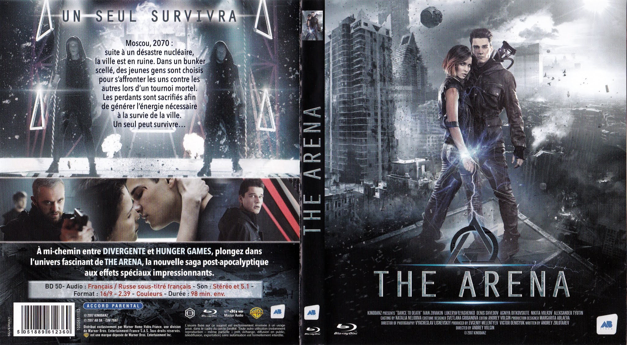 BLU-RAY JAQUETTES BLU-RAY: The arena