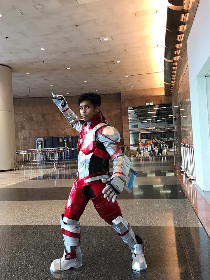 ULTRAMAN Type B Suit Cosplay Spotted @ ACGHK 2019 Event - JEFusion