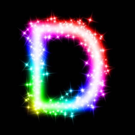 Cool Letter D Designs - Birthday Letter
