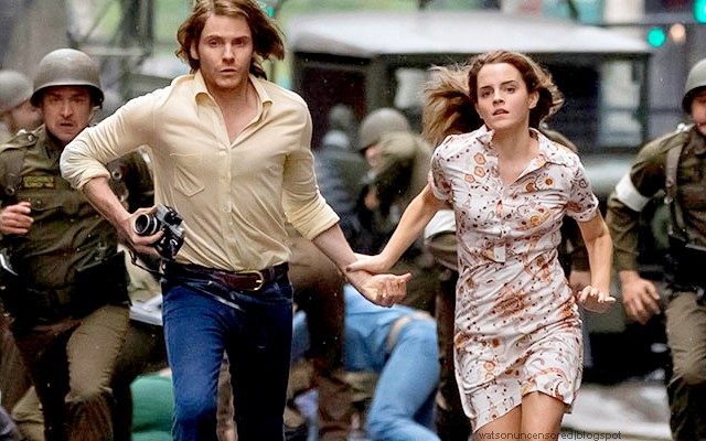 Emma Watson: Daniel Brühl: "Emma Watson is a very focused, serious actress"