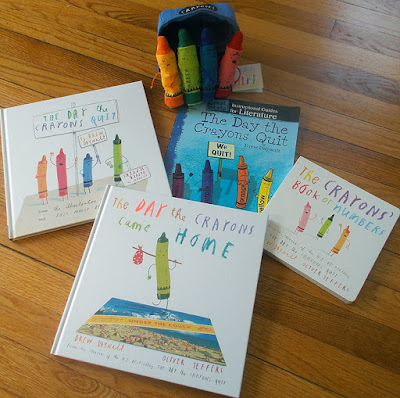 How I Feel About Books: The Day the Crayons Quit and The Day the ...