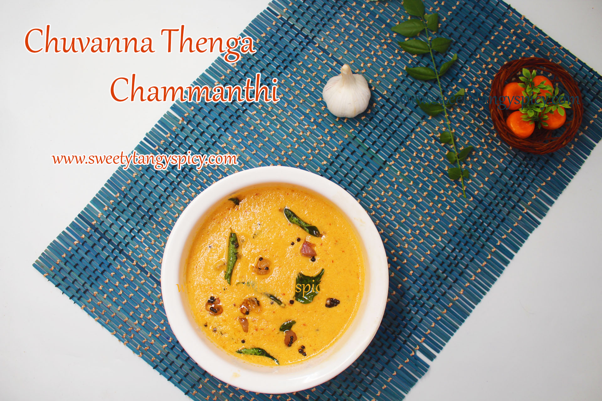 Chuvanna Thenga Chammanthi | Red Coconut Chutney Kerala Style for Idli ...