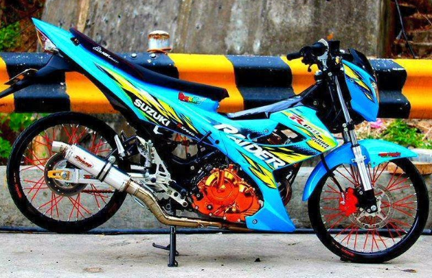 modif motor satria fu: 2018