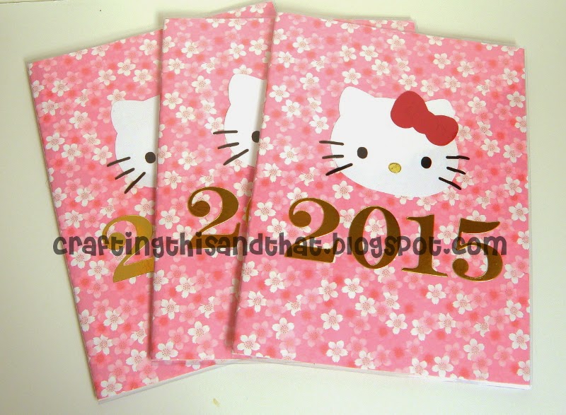 DIY do it your self crafting: Hello Kitty Monthly Planner