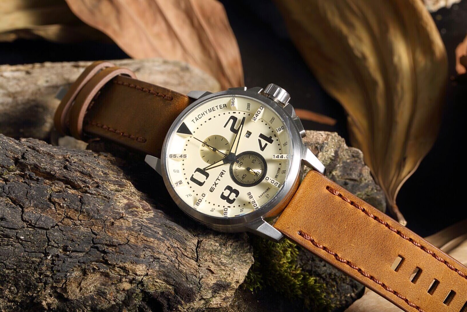 Extri watch: Extri material - calf-leather watch band (www.extriwatch.com）