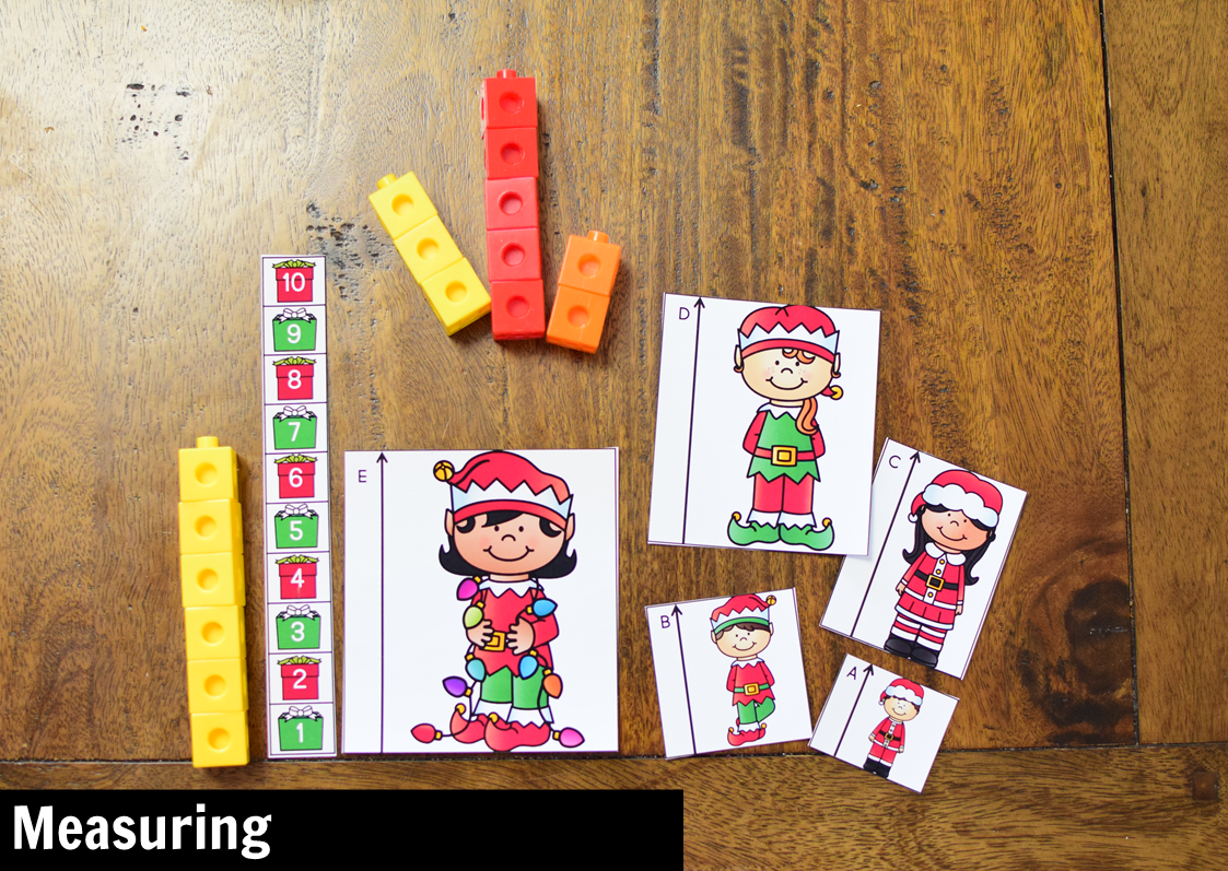 Kindergarten Math Center for December | The Pinay Homeschooler