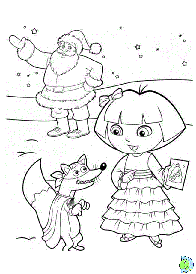 Dinokids - Desenhos para colorir: Desenhos da Dora a Exploradora em O ...