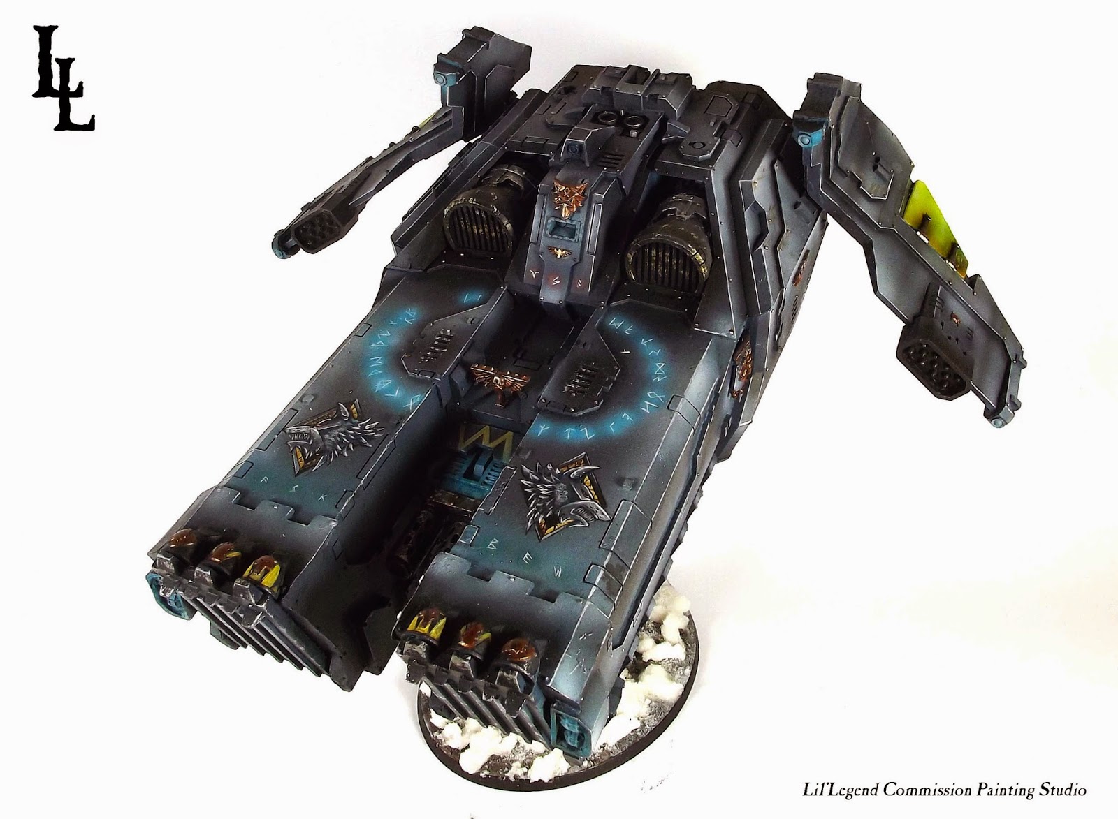 Winter's Claw - The Old Wolf's Personal Caestus Assault Ram Commission ...