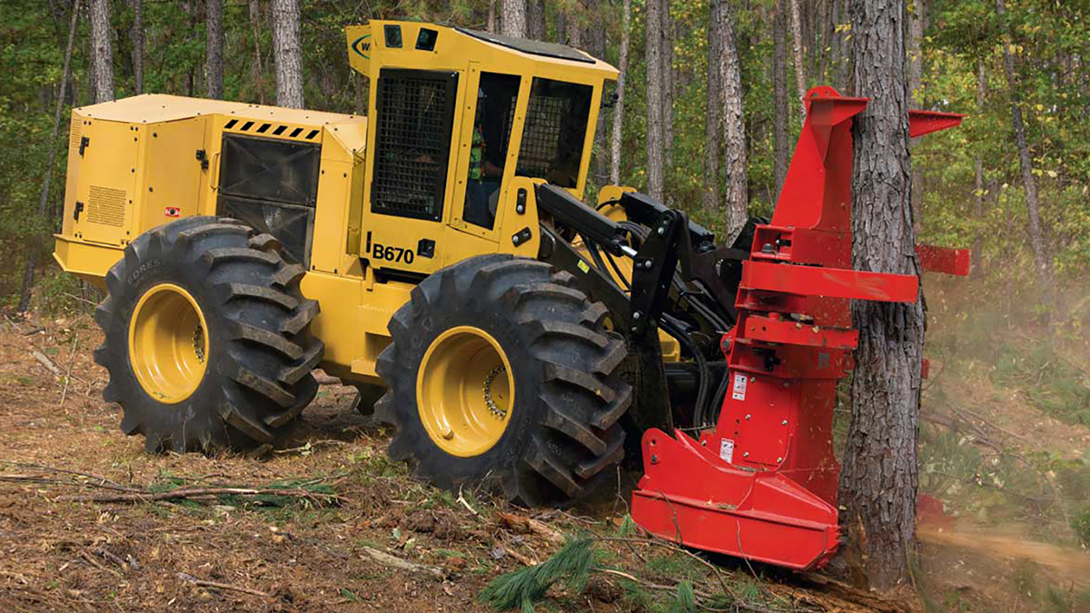 Engineering Channel: How Feller Buncher Works