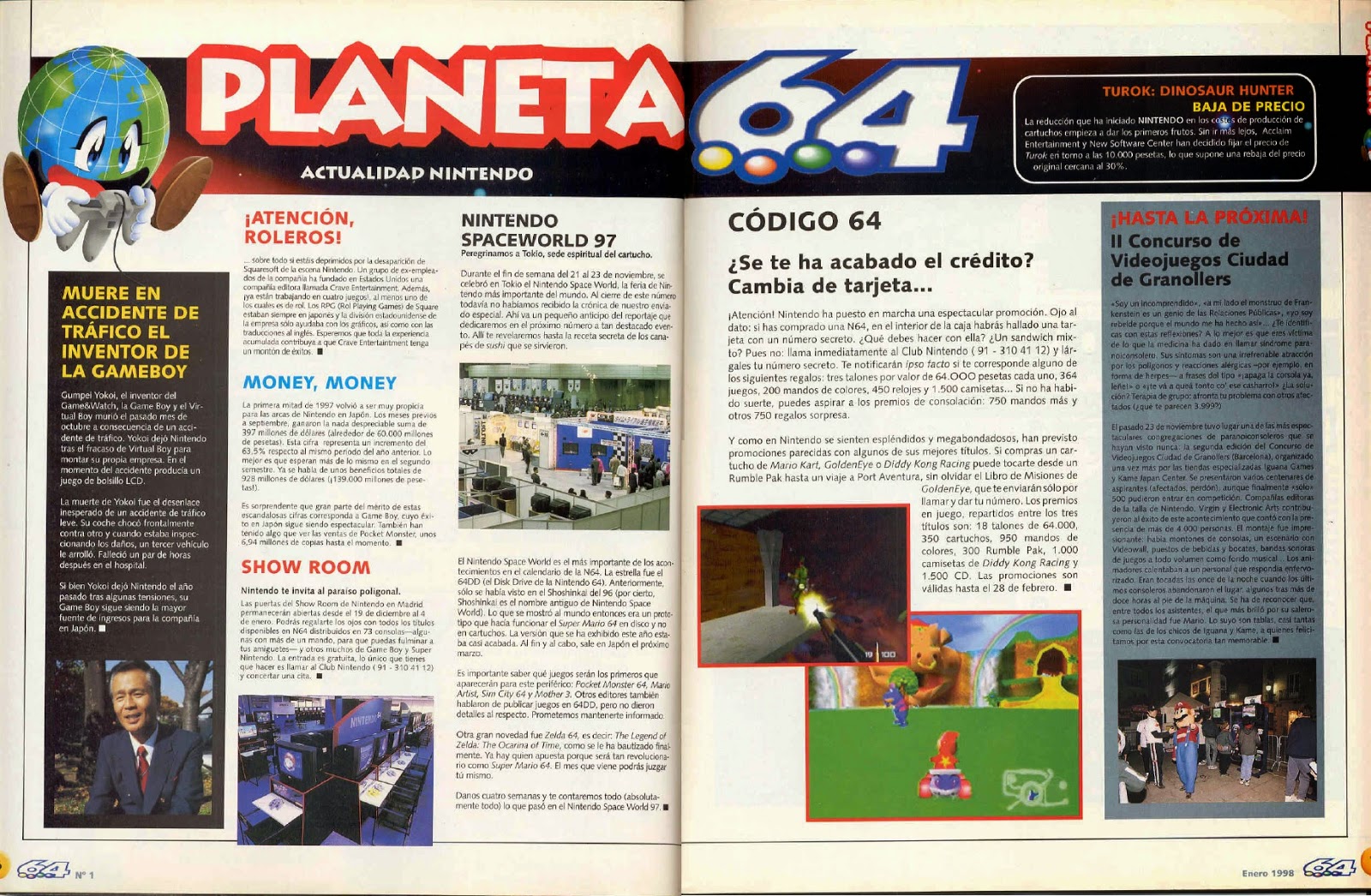 64 Magazine Nº1 [RevistaRetro] ~ RetroJugones