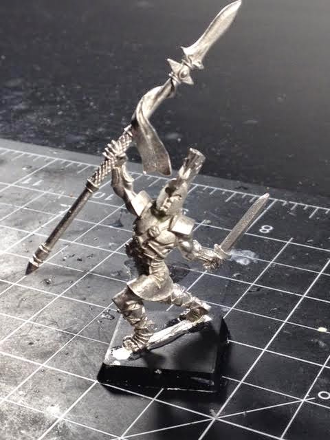 Tides of War: Paint Bench: 28mm Demigod of Apollo and Athenian Archer ...