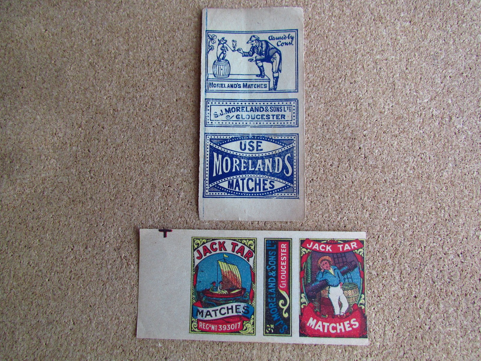 Arnon Reisman - A Phillumenist: More old matchbox labels from the UK