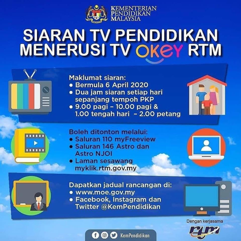 SUSUNAN RANCANGAN TV PENDIDIKAN DI TV OKEY RTM ~ PORTAL RASMI ...