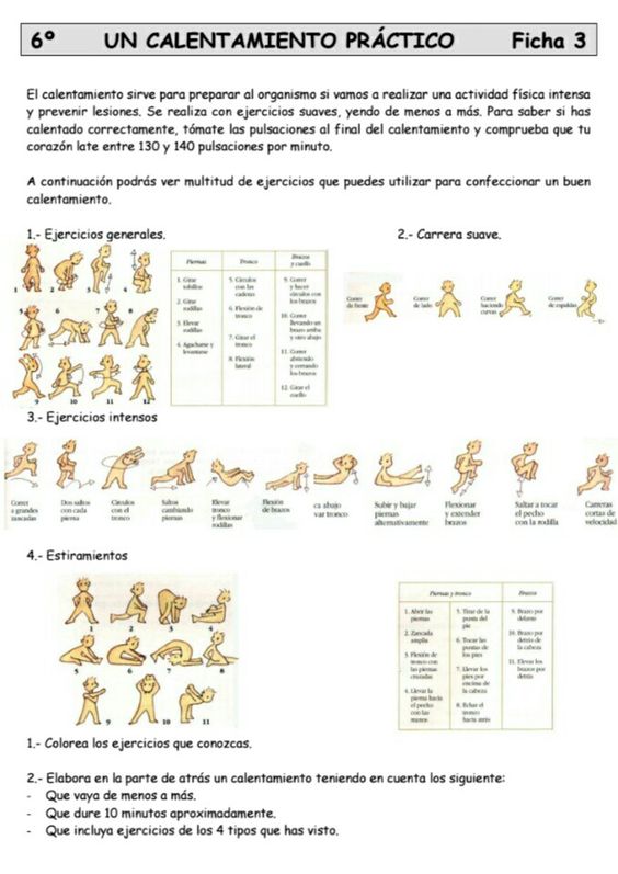 "BLOGUÉATE, MUÉVETE": EL CALENTAMIENTO (Repaso) y tabata de Dragón Ball ...