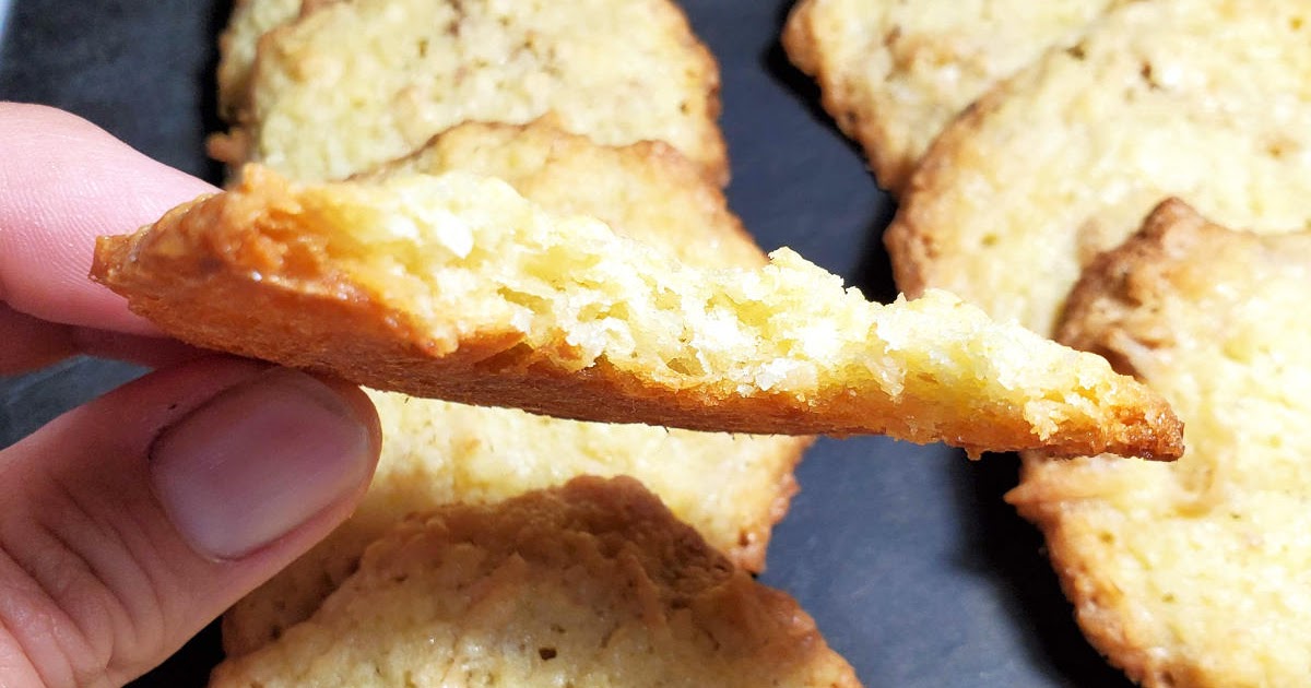 Potato Flake Lace Cookies