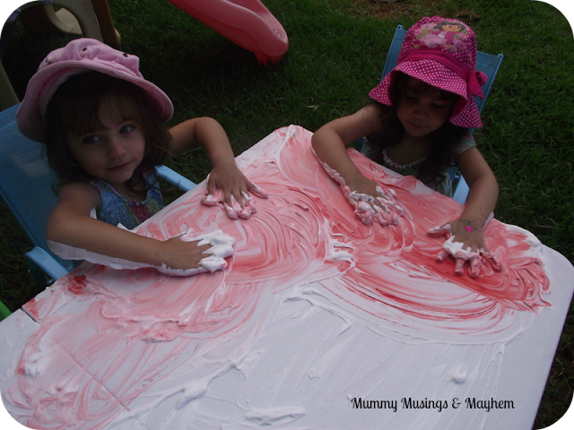 Foamy Sensory Fun – A Lesson in Perseverance!