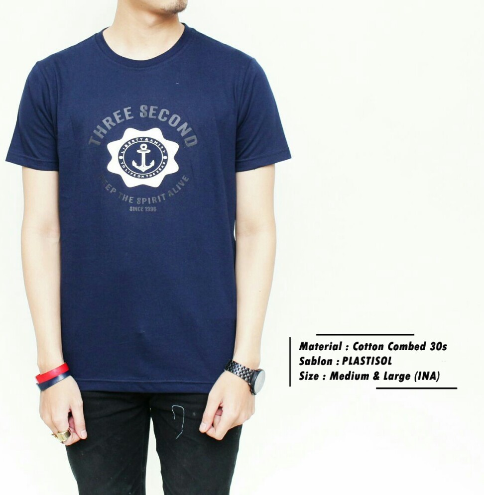 Kaos Distro 3 Second Bandung: Galeri Kaos 3Second Februari 2018