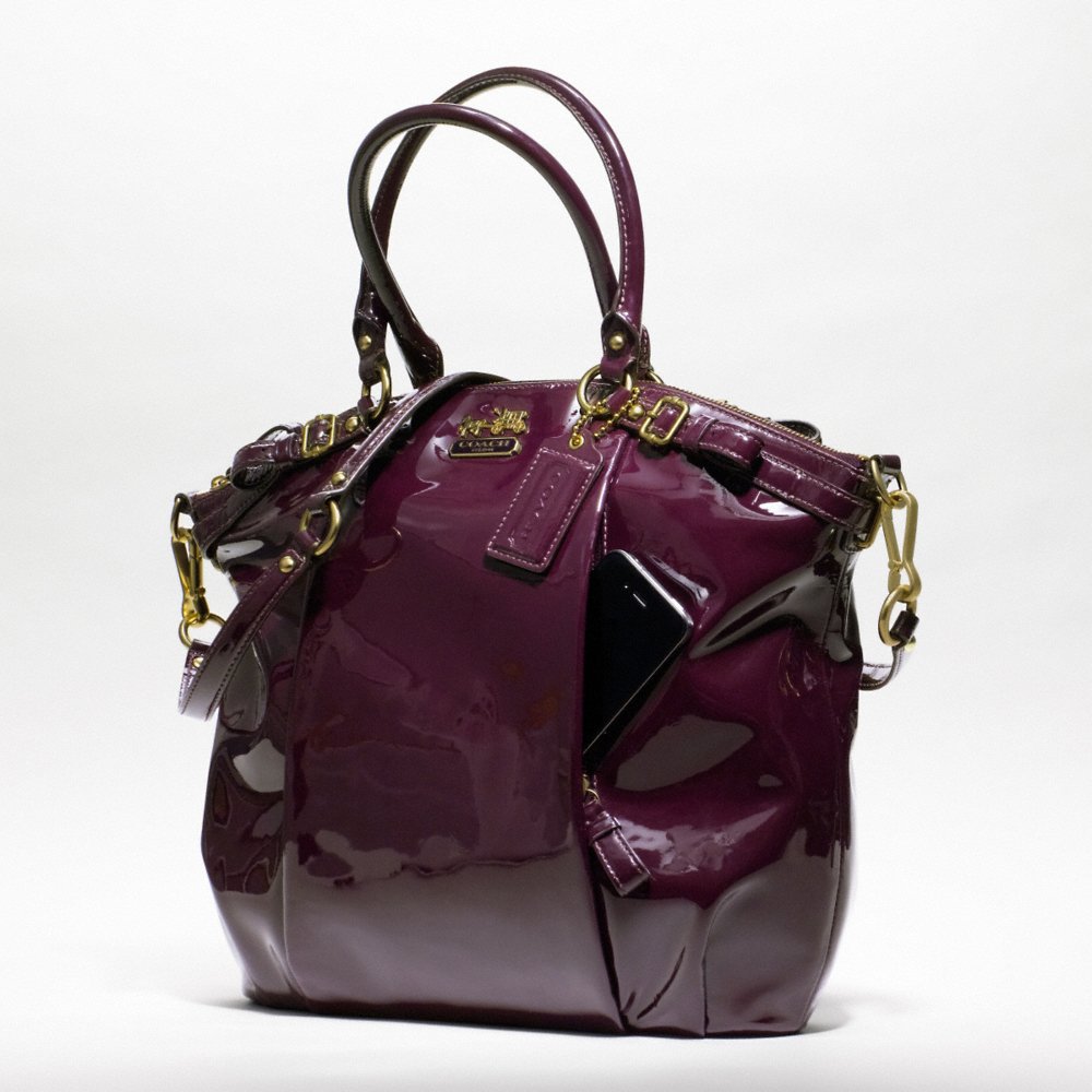 MyLilCoachStore: Coach Madison Patent Leather Lindsey 18627