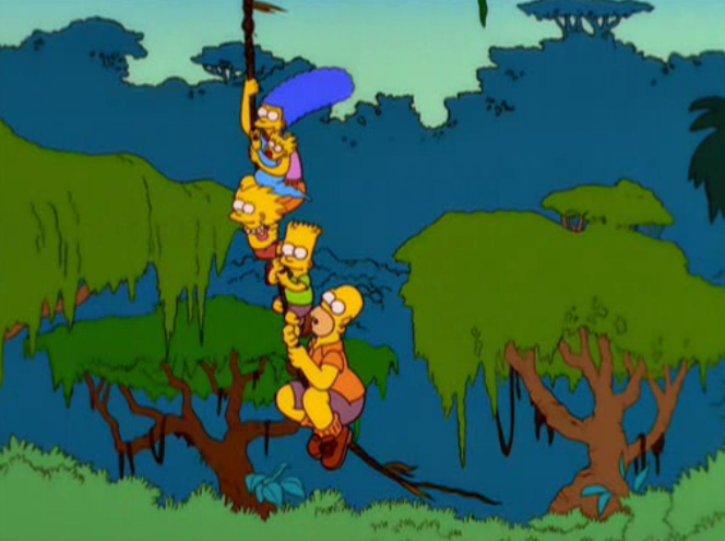 Yellow Jay Sherman: Simpson Safari (S12, E17-265)