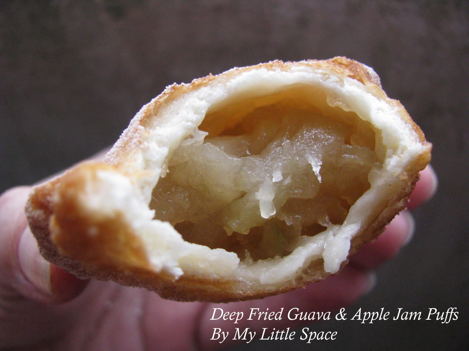 Deep Fried Guava & Apple Jam Puffs