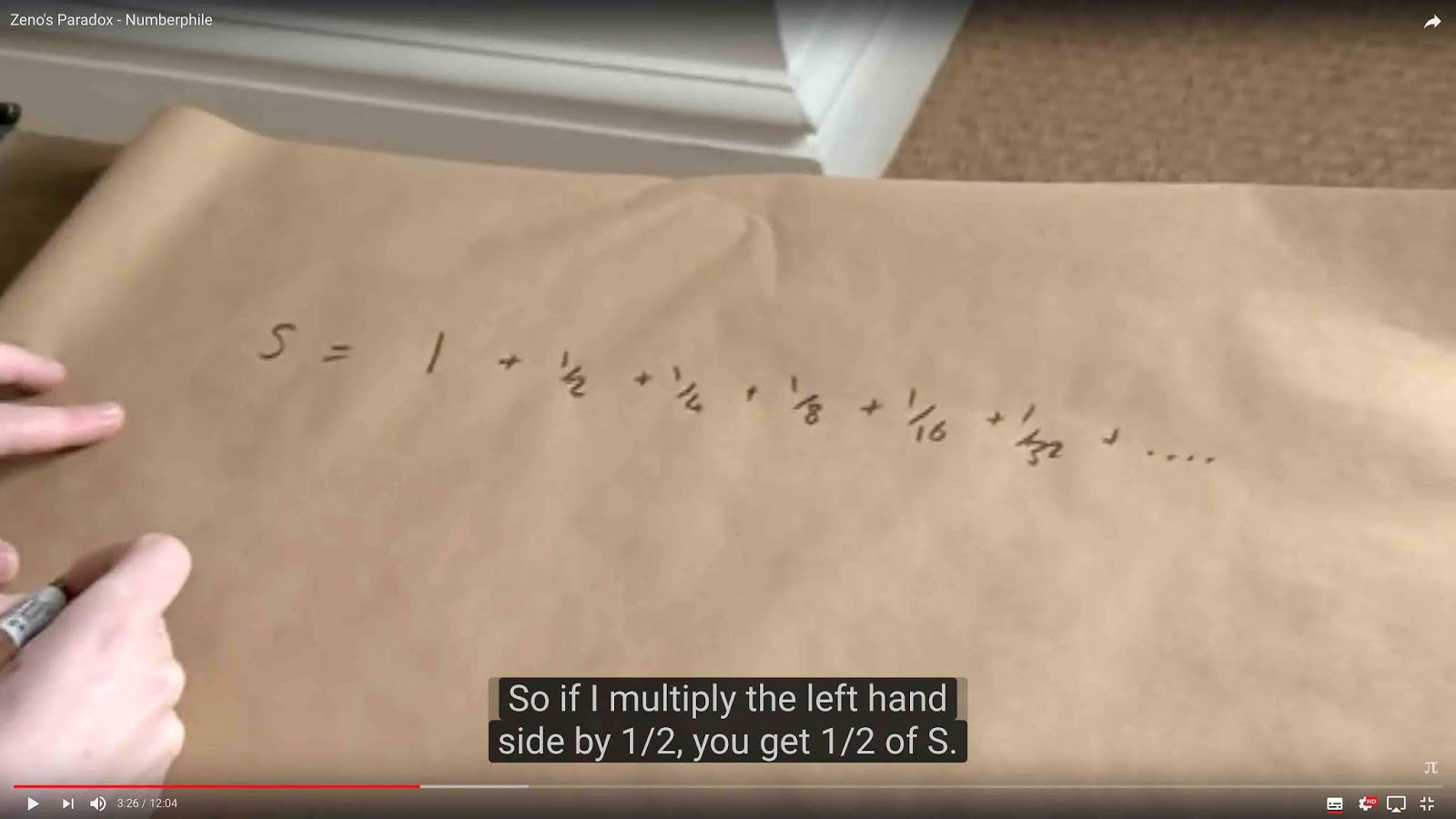 Plenty of sky: Achilles and the tortoise (Zeno’s paradox revisited)