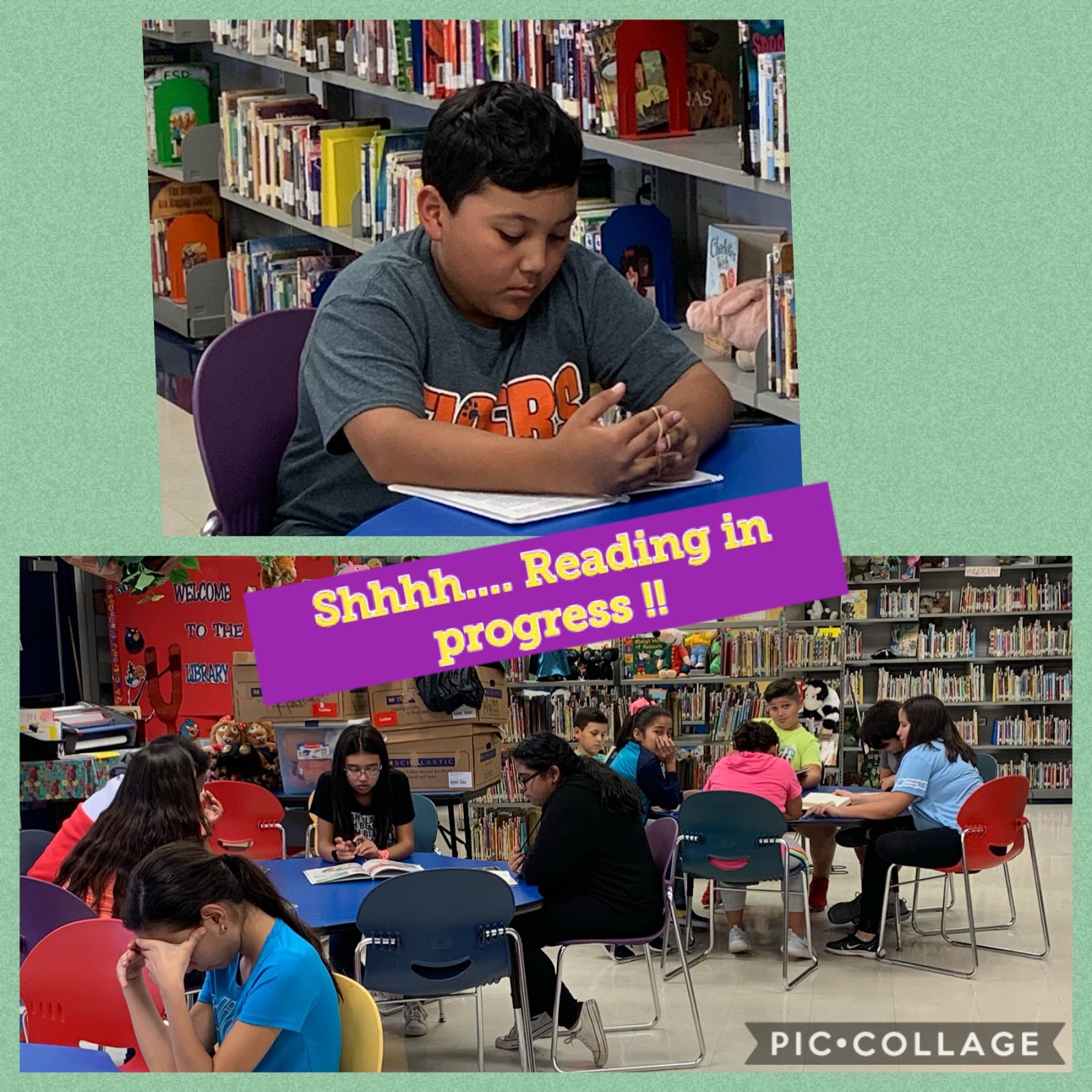 Eagle Pass ISD - iVision: Tiger Library Time