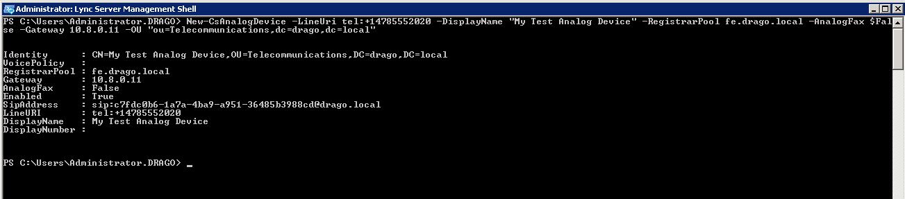 Unified Communications with Microsoft: Analog Phone support with Lync 2010
