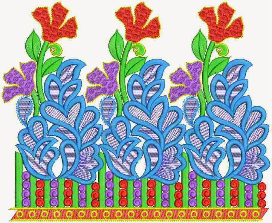 EmbDesignTube: Heavy Embroidery Lace Designs Selection For Summer Season