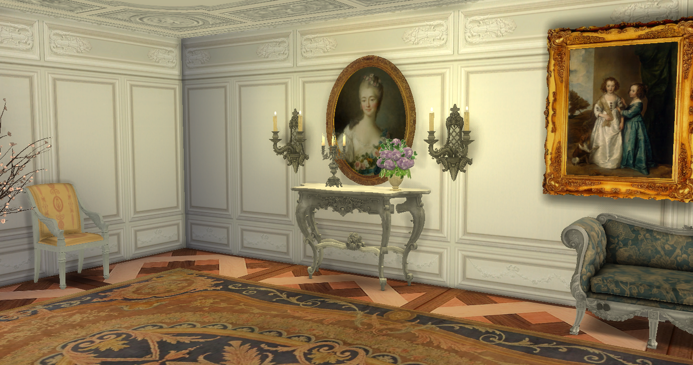 Trianon Wall Set 3 For TS4