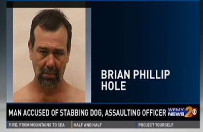 Four legged friends (and enemies): North Carolina: Brian Hole charged ...