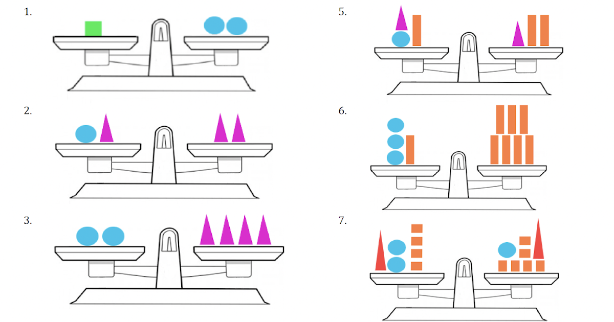 1001 Math Problems: Balance Puzzles