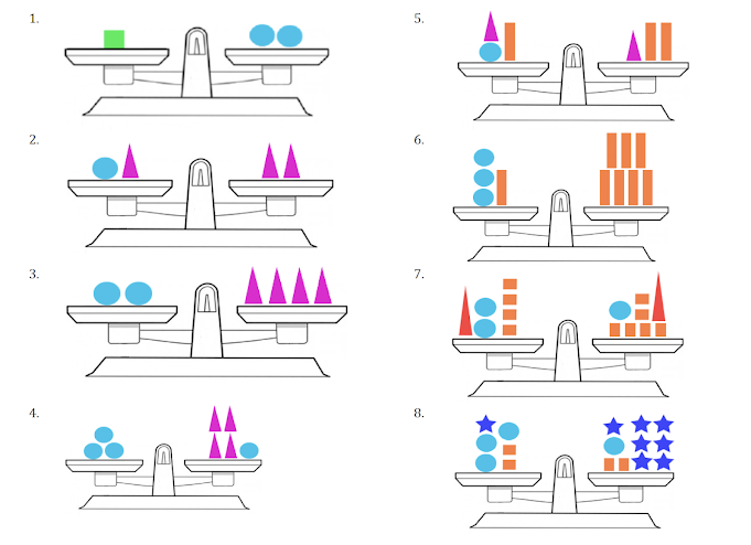 1001 Math Problems: Balance Puzzles