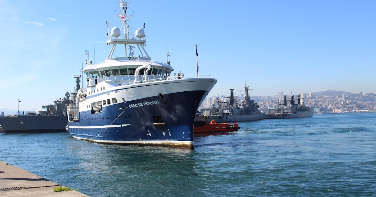 En el buque Cabo de Hornos el Instituto de Fomento Pesquero IFOP ...