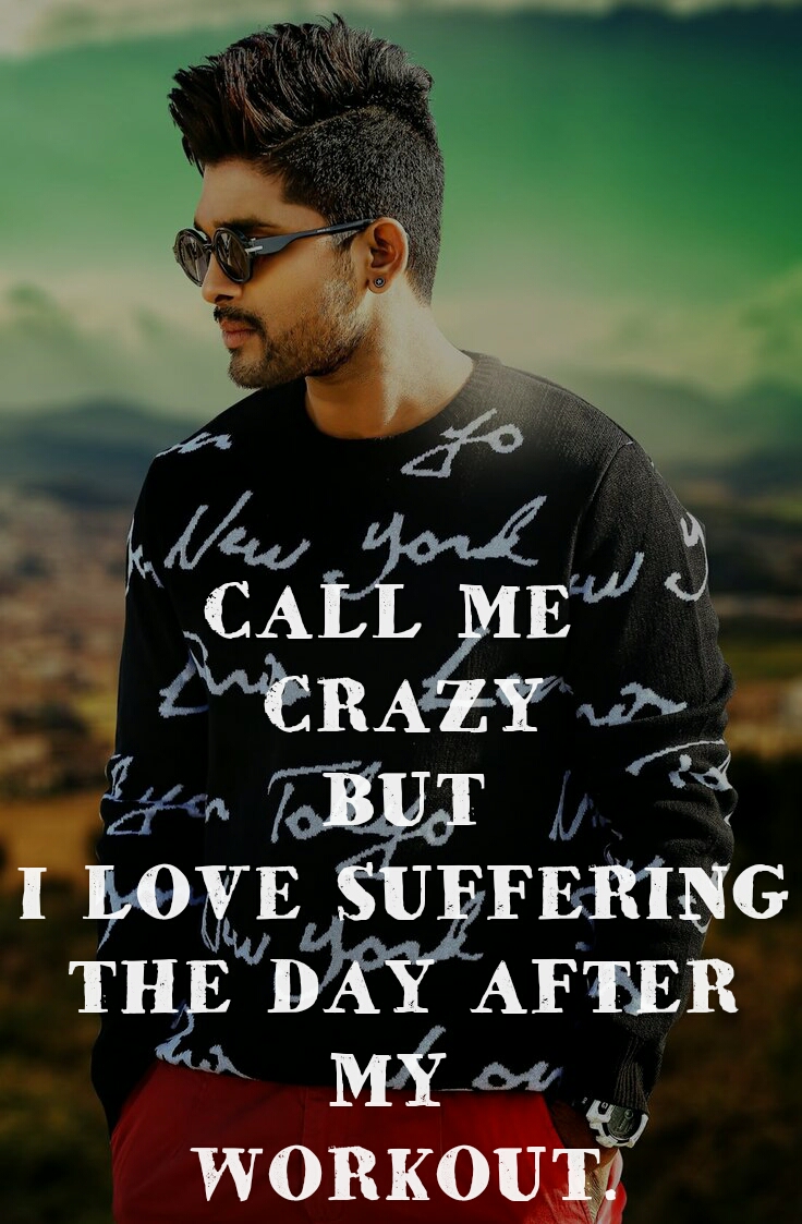 allu arjun motivational quotes collection 2 or images or pics or ...