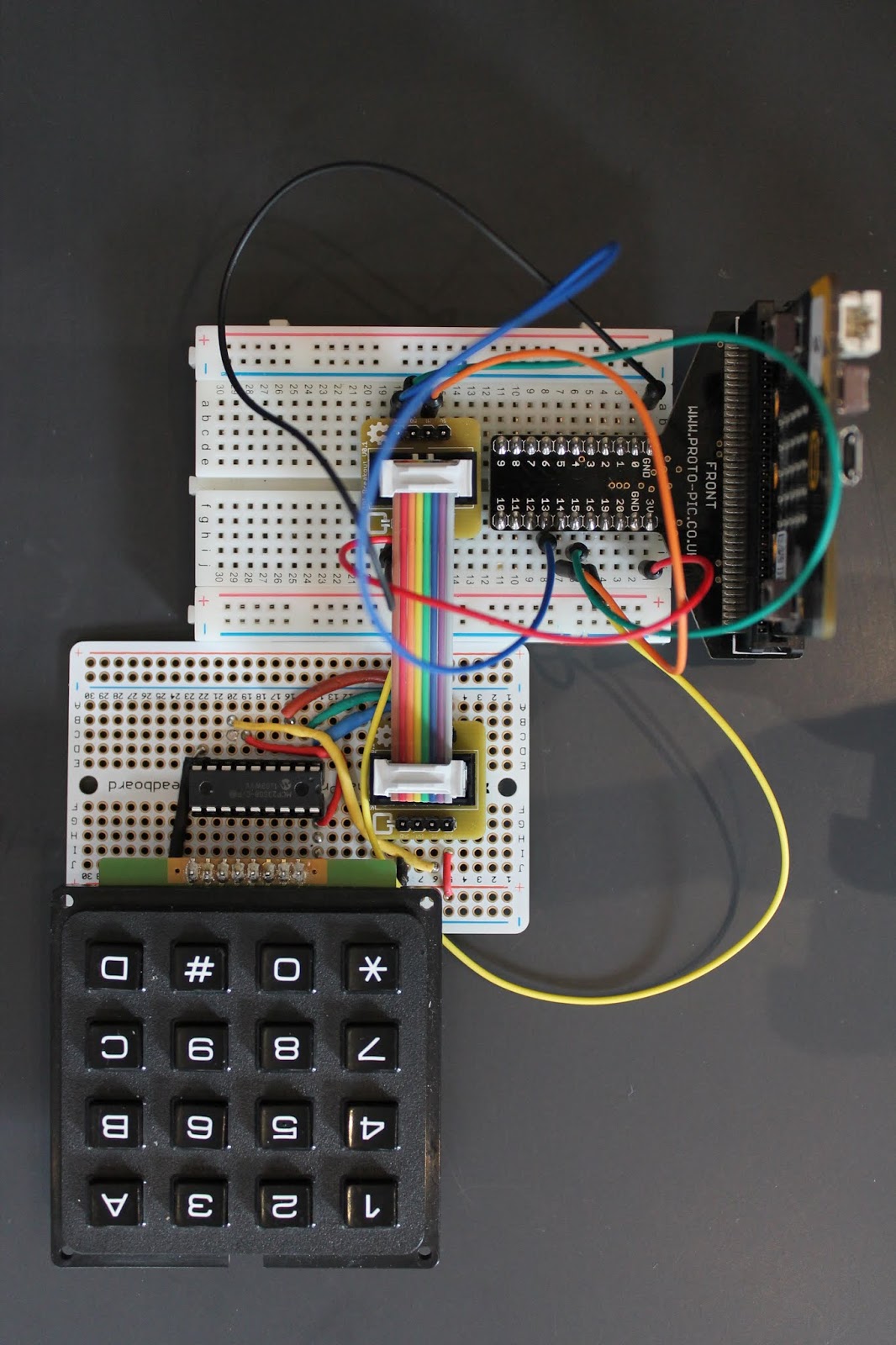 I2C and SPI on the micro:bit; additions to the babelboard range