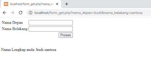 Membuat form HTML sederhana