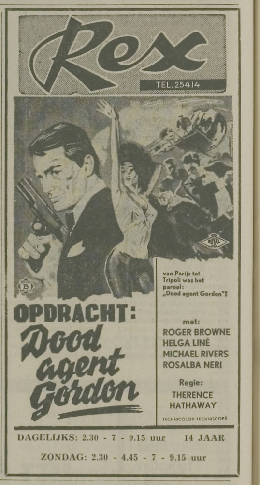 Rosalba Neri Fan Blog: Password: Uccidete agente Gordon (1966)