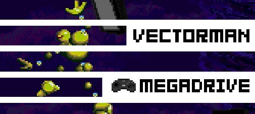 Boxed Pixels: Mega Driver Review - VectorMan (Game 180)