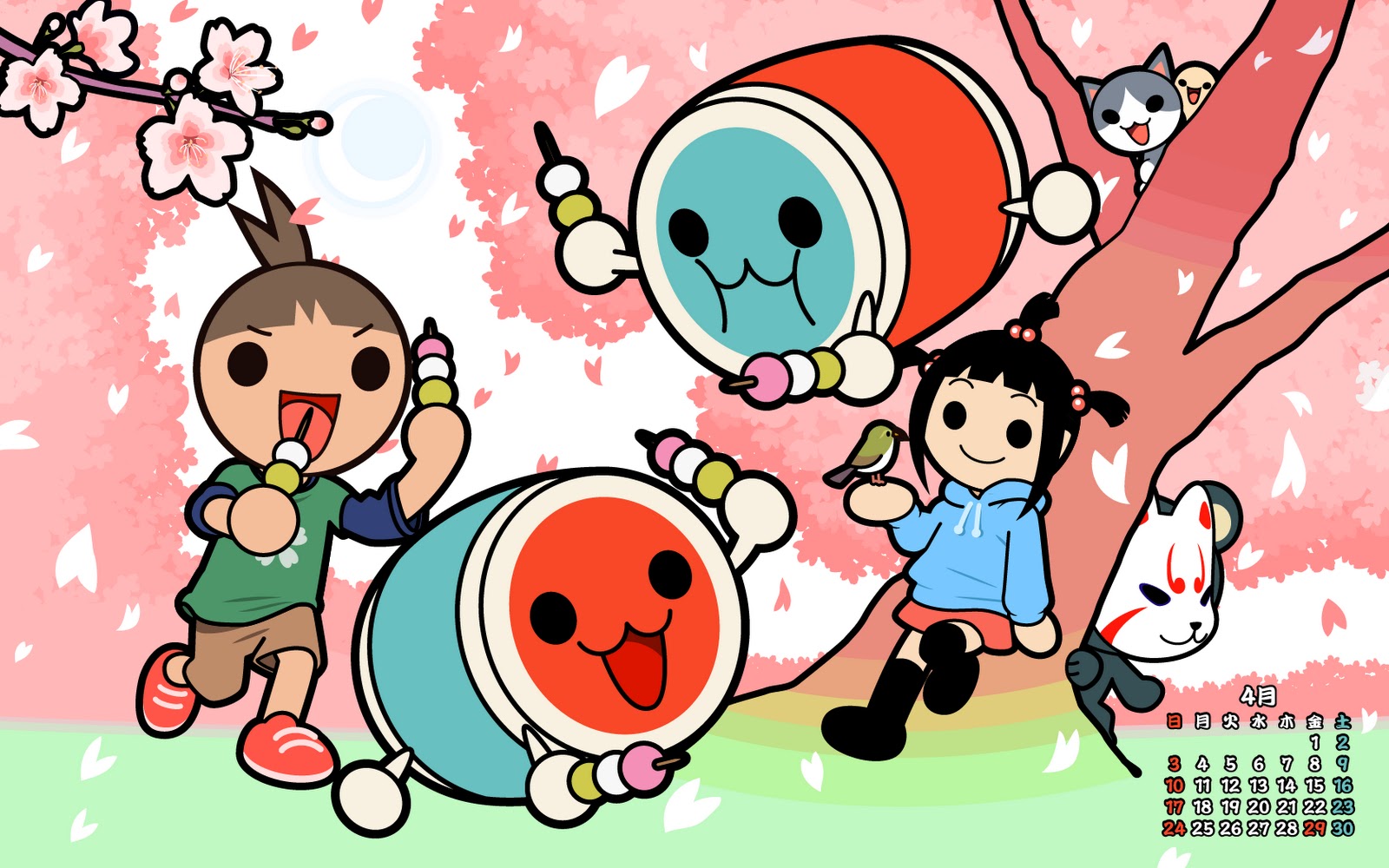 Domo Wallpaper: Taiko no tatsujin wallpapers