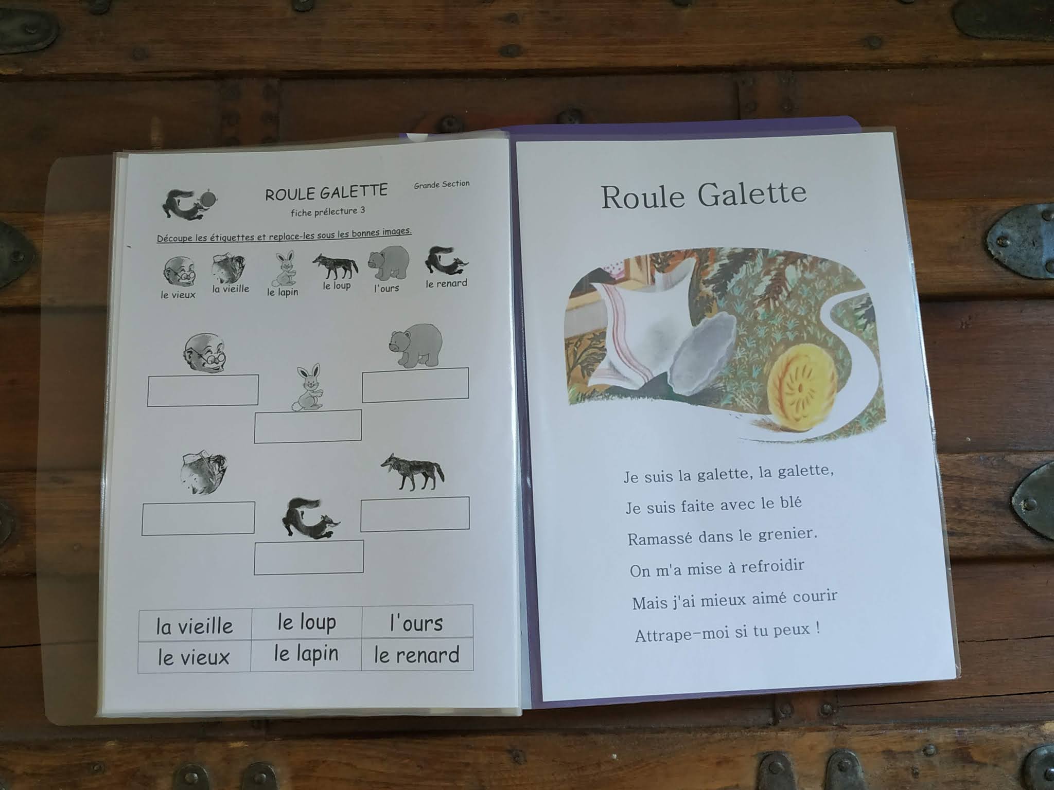 Exploitation de l'album : Roule Galette