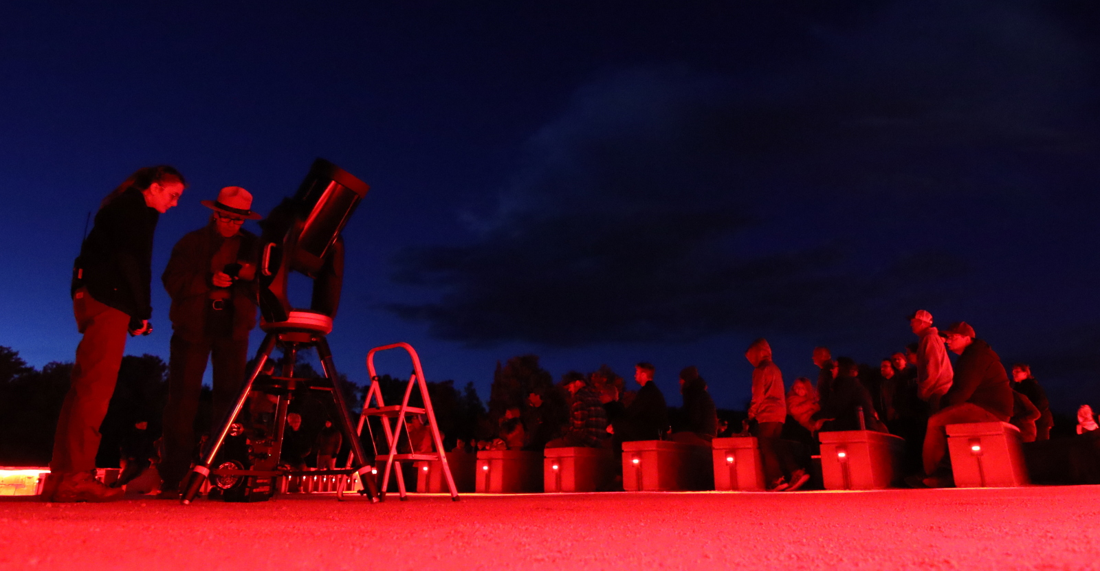 Desert Survivor: New Astronomy Amphitheater at Great Basin National Park