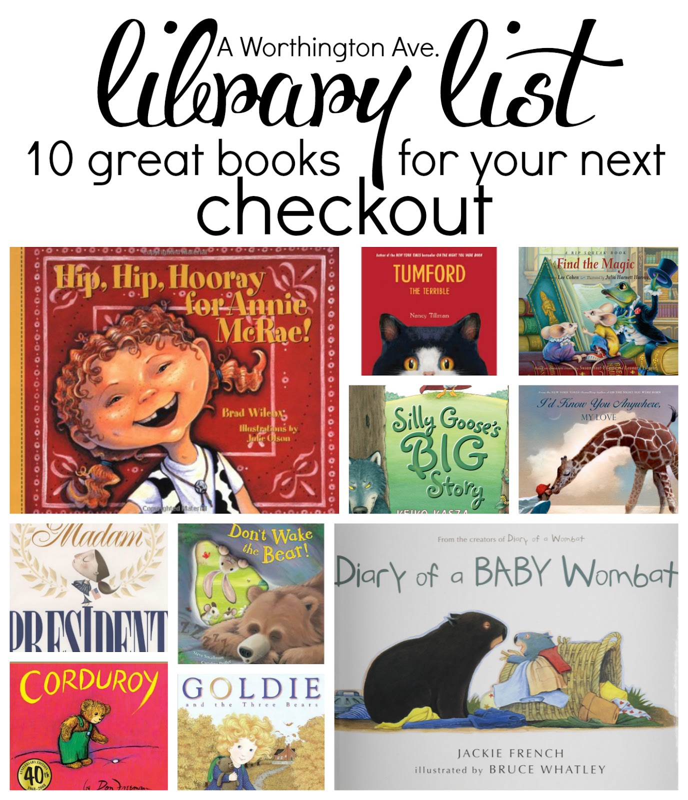 Library List: 10 great books for your next checkout | Worthington Ave