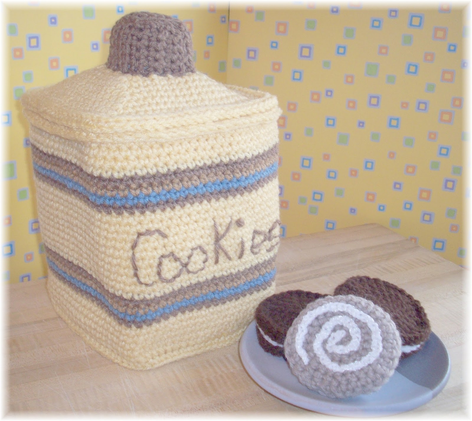 KTBdesigns: Cookie Canister....PDF Crochet Pattern