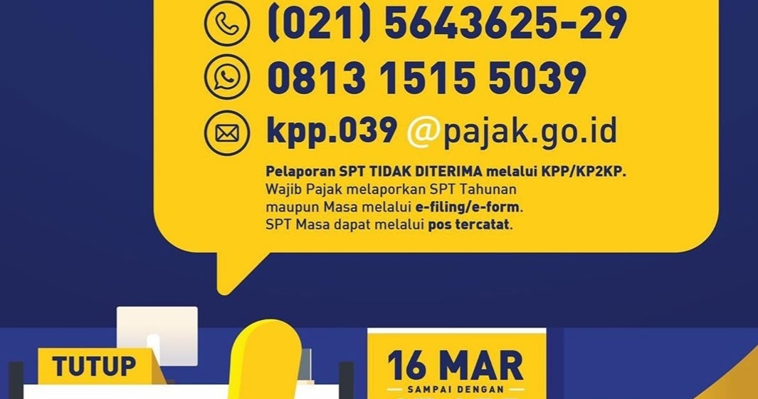 Kontak Nomor Telepon dan Email KPP Pratama Jakarta Kebon Jeruk Dua ...