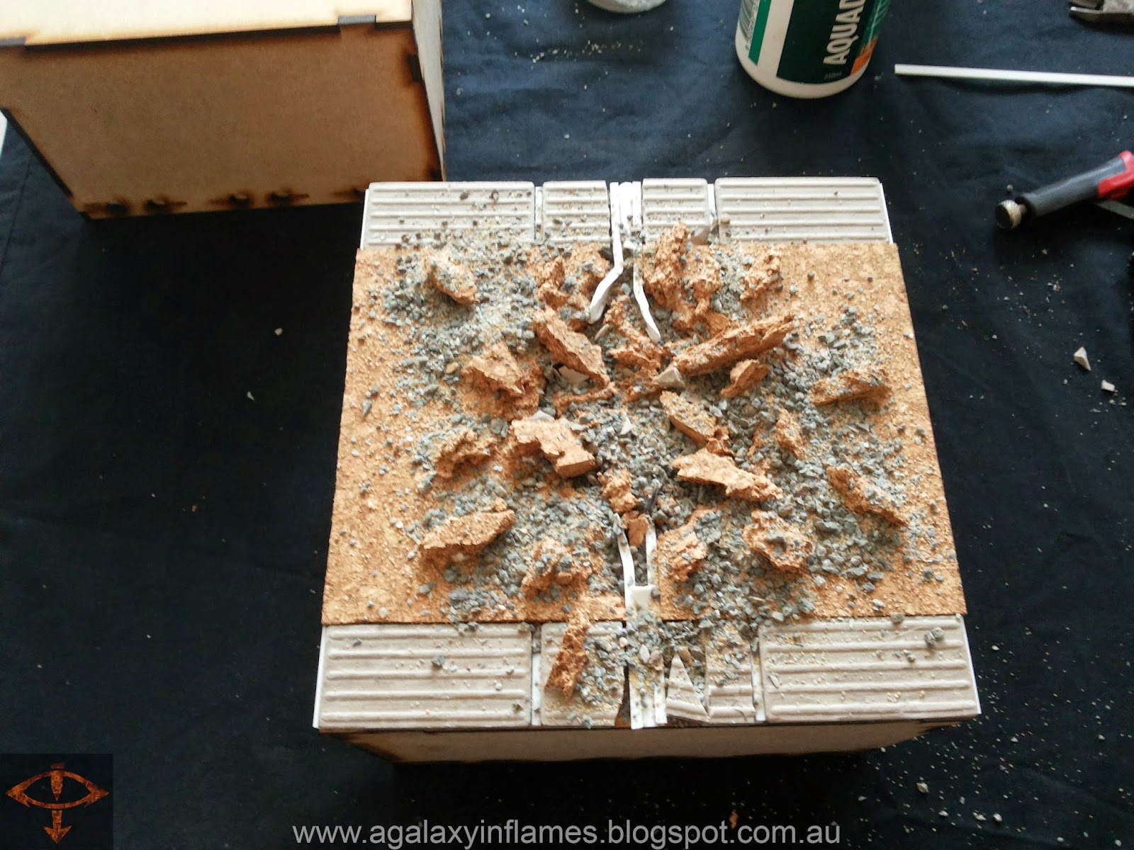 A Galaxy In Flames: Istvaan III Table: Road Sections