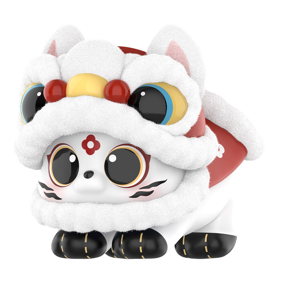 Pop Mart Dancing Lion Fubobo Fubobo Garden Party Series Figure | The ...