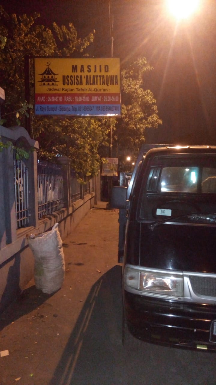 NEON BOX MASJID USSISA 'ALATTAQWA - KARYA MANDIRI ADVERTINDO