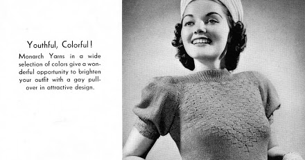 The Vintage Pattern Files: 1940s Knitting - Miss Regina & Miss Saint John