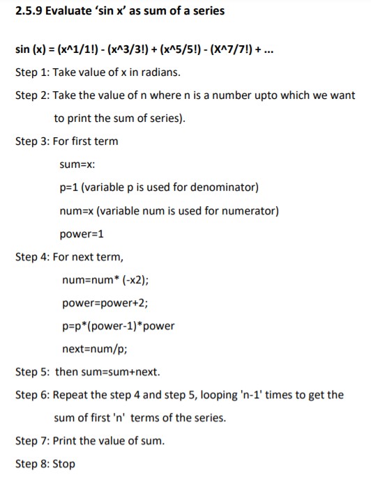MQuestions: Chapter 2 Algorithms and Flowcharts to Solve Problems of ...
